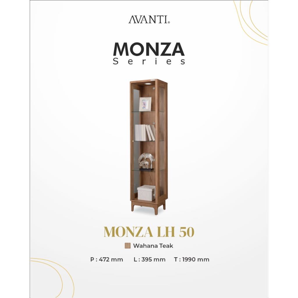 Jual LEMARI ACTIV AVANTI MONZA LH 50 WAHANA TEAK | Shopee Indonesia