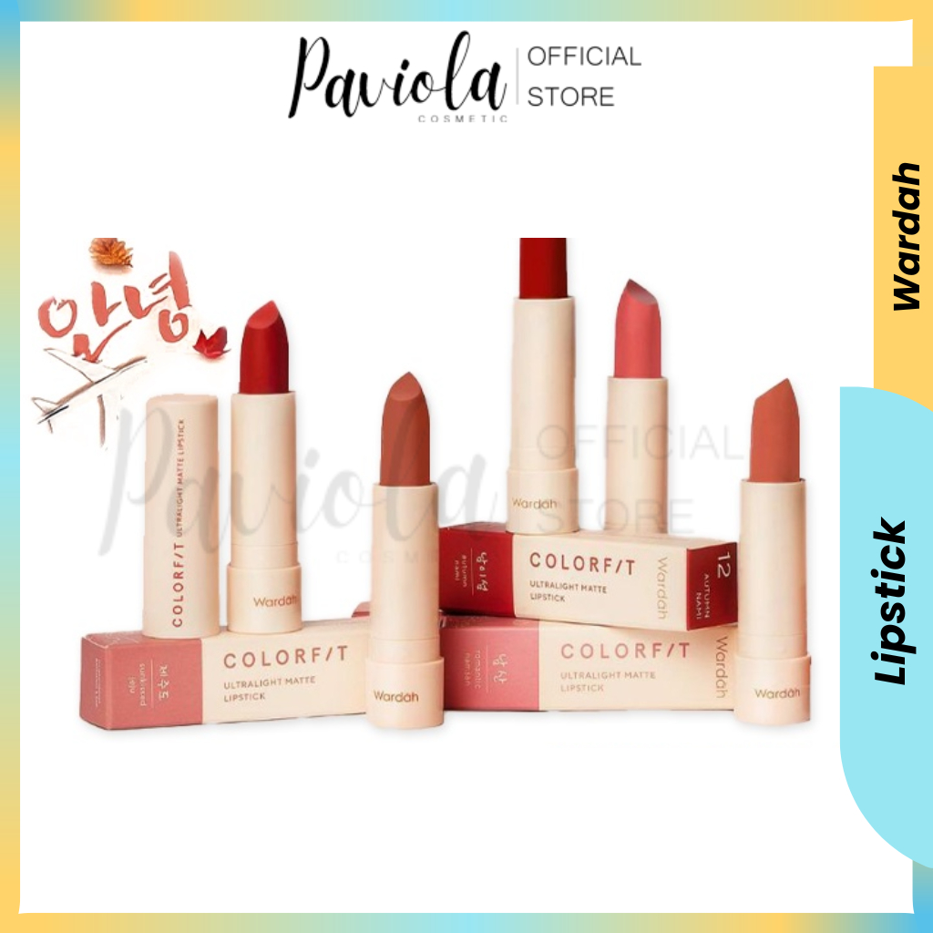Jual Wardah Colorfit Ultralight Matte Lipstick | Korean Limited Edition ...