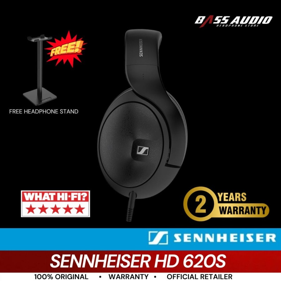 Jual Sennheiser HD 620S / HD620S / HD 620 S Reference Closed-Back Audiophile Headphones | Shopee ...