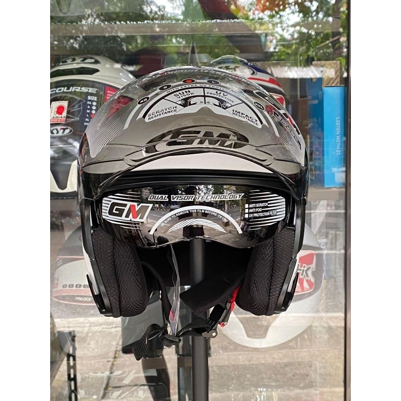 Jual GM FURY HALF FACE TERBARU | Shopee Indonesia