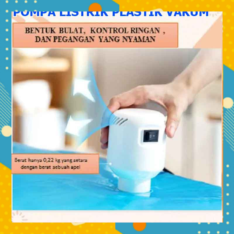 Jual Pompa Plastik VACUUM LISTRIK Pompa Plastik Vakum Vacum Bag Travel ...