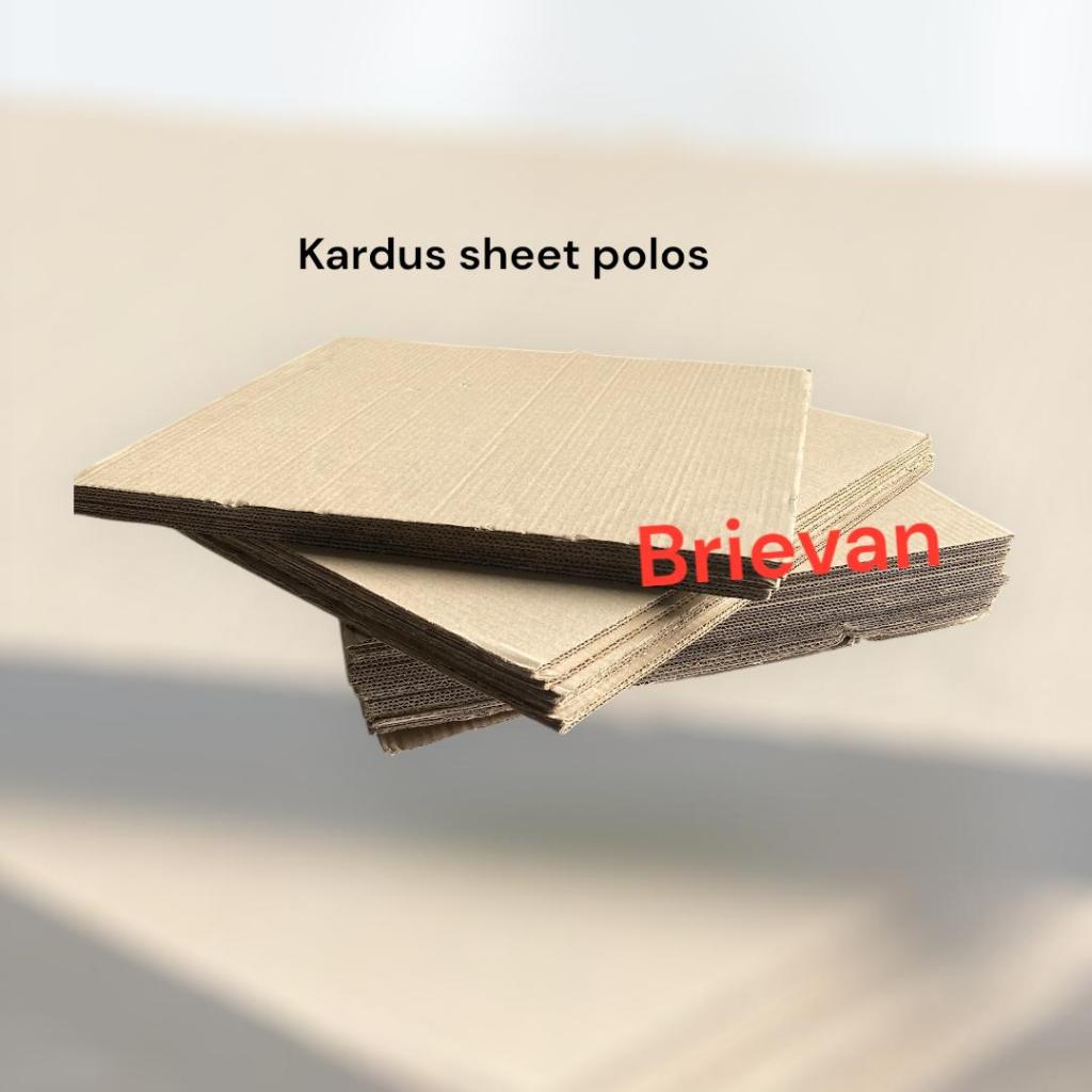Jual Kardus sheet lembaran polos ukuran 38cm x 45cm | Shopee Indonesia
