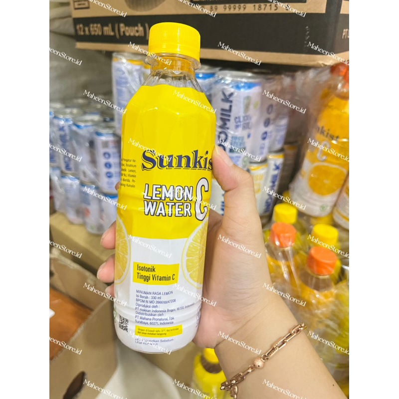 Jual Sunkist Lemon Water C Ready To Drink 330 ml | Shopee Indonesia