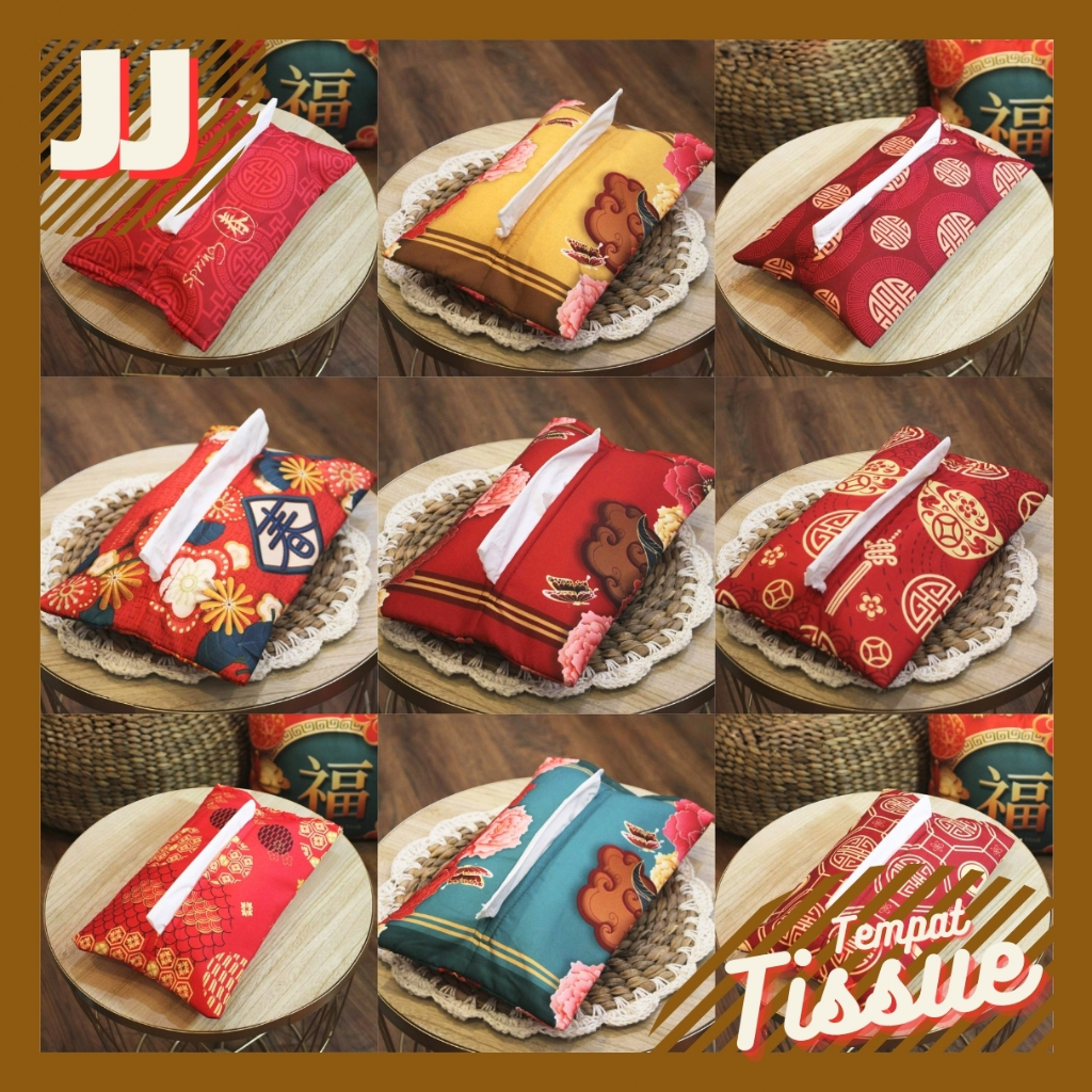 Jual SARUNG TISSUE PRINT MOTIF IMLEK SINCIA CNY 250 SHEETS 30X18 CM ...