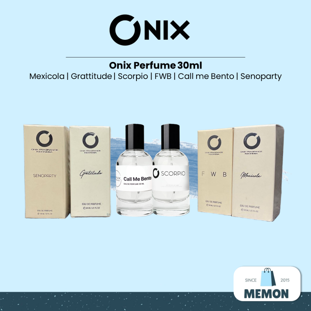 Jual Onix Perfume 30ml - Mexicola / Grattitude / Scorpio / FWB / Call ...
