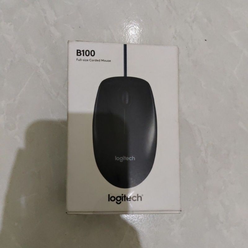 Jual Logitech B100 Mouse Kabel | Shopee Indonesia