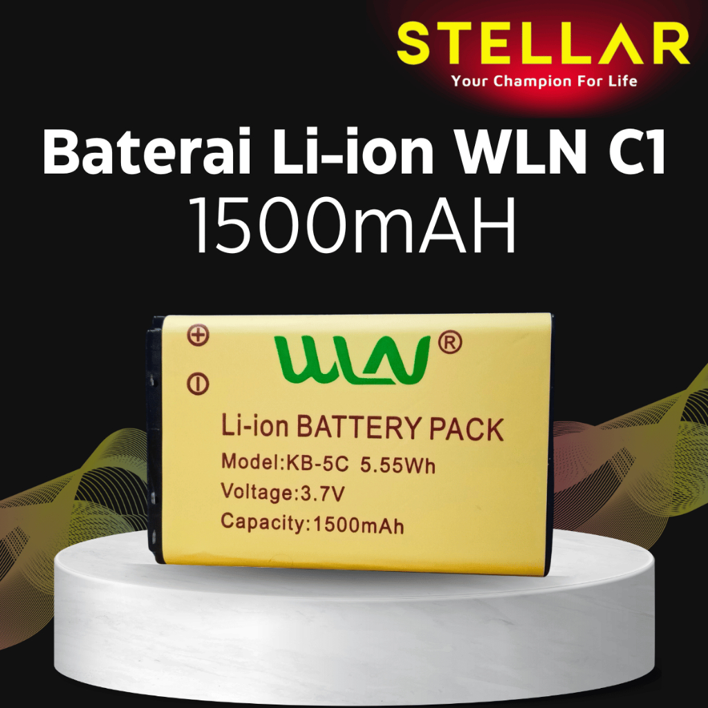Jual Li-ion Battery HT WLN KD C1 1500mah 7 Hari Garansi | Baterai ...