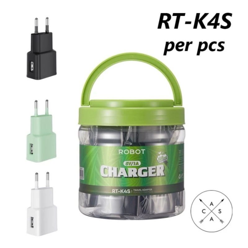 Jual ROBOT RT-K4s Adaptor Charger 1 USB , KEPALA CHARGER ROBOT VIVAN ...
