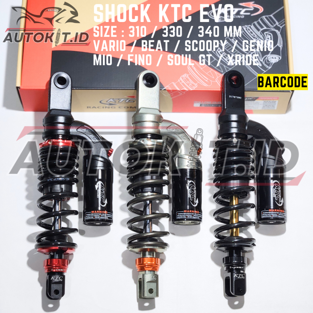 Jual SHOCKBREAKER SHOCK KTC EVO ORIGINAL VARIO 125 150 160 / SHOCK KTC ...