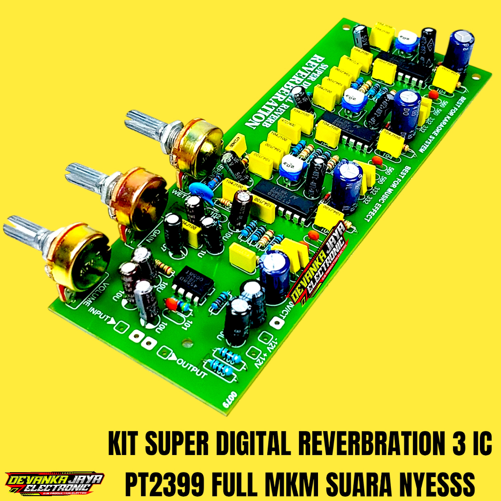 Jual Kit ECHO Reverb 3 IC PT2399 Suara Nyeees Full MKM | Shopee Indonesia