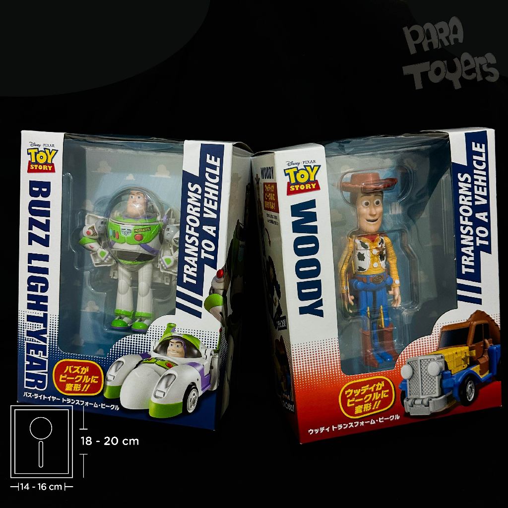 Jual Toy Story Transformers Tokyo Disney Resort Japan Collection Figure ...