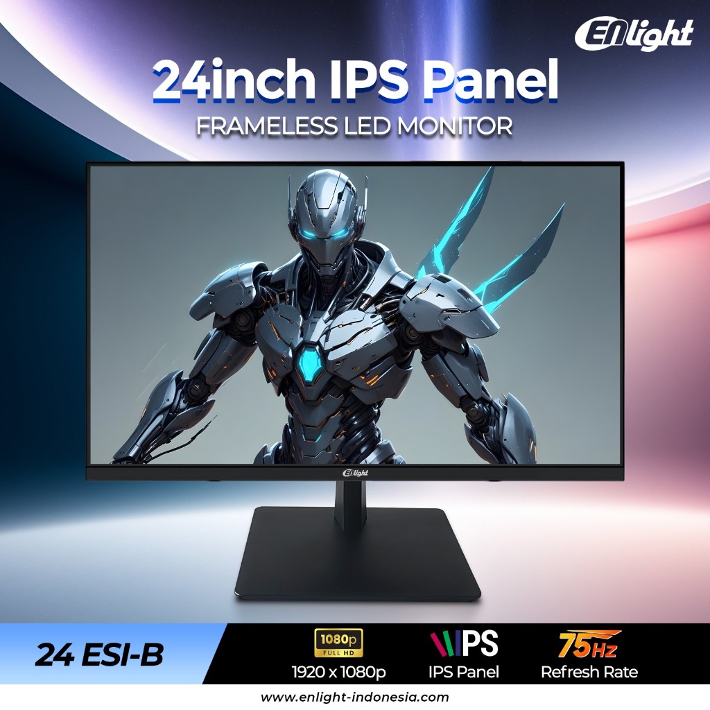 Jual Monitor Enlight LED IPS 24ESI-B - Full HD 24" Inch | Shopee Indonesia