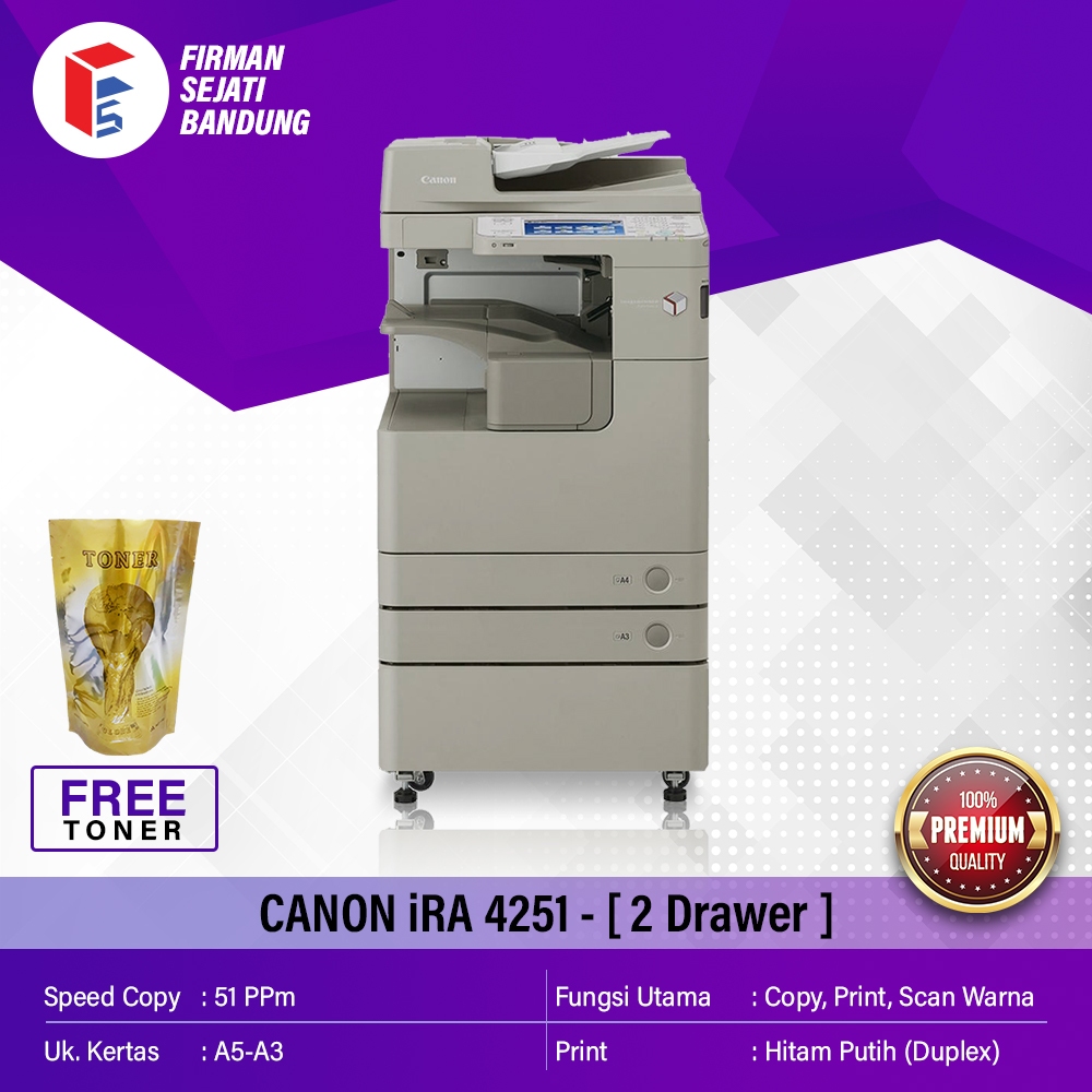 Jual MESIN FOTOCOPY CANON iRA 4251 220V READY STOCK | Shopee Indonesia