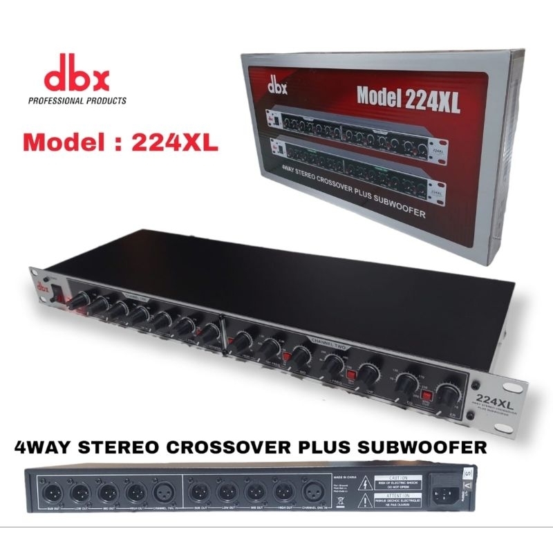 Jual Crossover 4 Way 224XL + Sub Baru | Shopee Indonesia