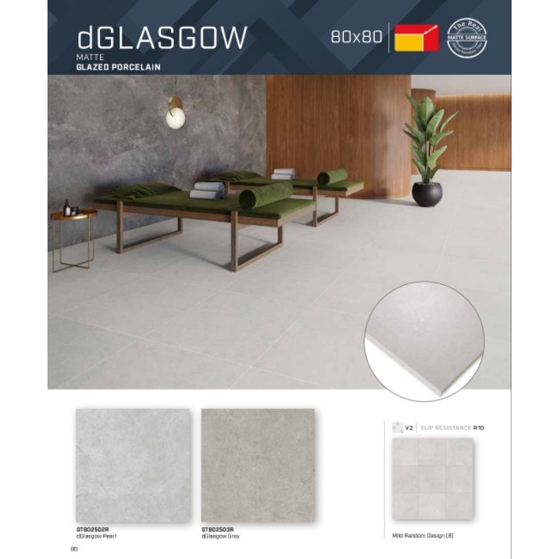 Jual dGlasgow matte roman granit 80x80 | Shopee Indonesia