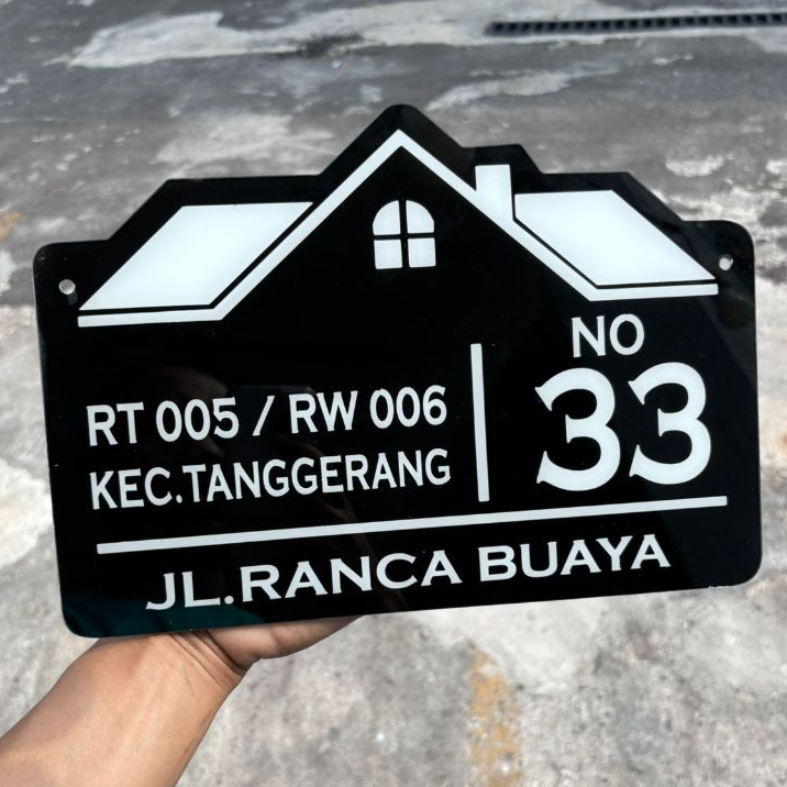 Jual NOMOR RUMAH ACRYLIC / NOMOR RUMAH MINIMALIS / NOMOR RUMAH ...