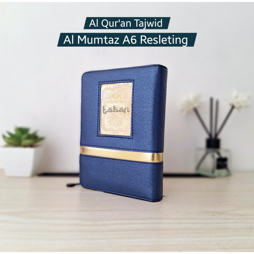 Jual Al Quran Tajwid Warna Al Mumtaz A6 Resleting | DENGAN COVER KEREN ...