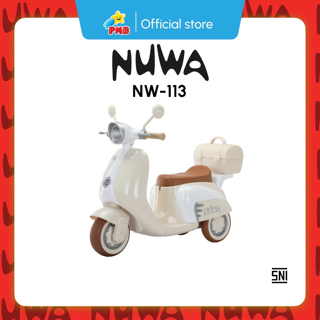 Jual MOTOR AKI ANAK VESPA MINI NUWA NW 113/ MOTOR AKI ANAK PEDAL GAS ...