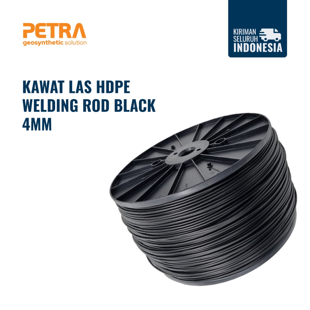 Jual Kawat Las HDPE / Welding Rod Black 4mm Viroline | Shopee Indonesia