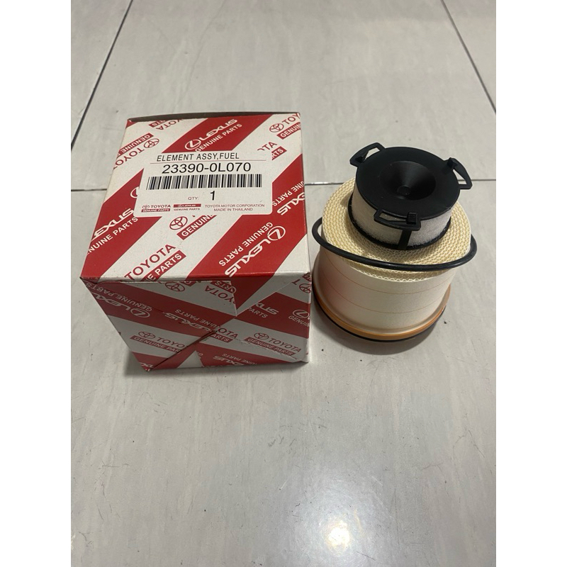 Jual FUEL FILTER SOLAR DIESEL INNOVA REBORN FORTUNER VRZ 23390-0L070 ...