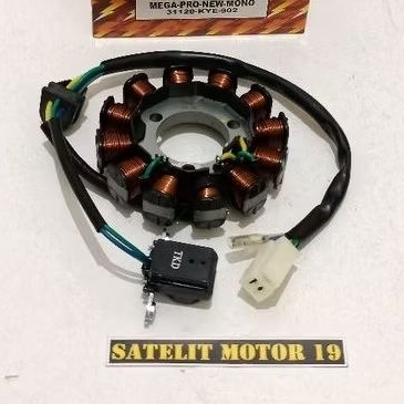 Jual Spool spul spull stator Assy MEGAPRO NEW MONO MONOSHOCK ( KYE-902 ) MERK CHOHO | Shopee ...