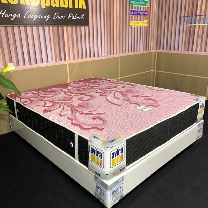 Jual Springbed Avira Gold Series Tebal 30 cm all ukuran springbed avira standar kasur springbed ...