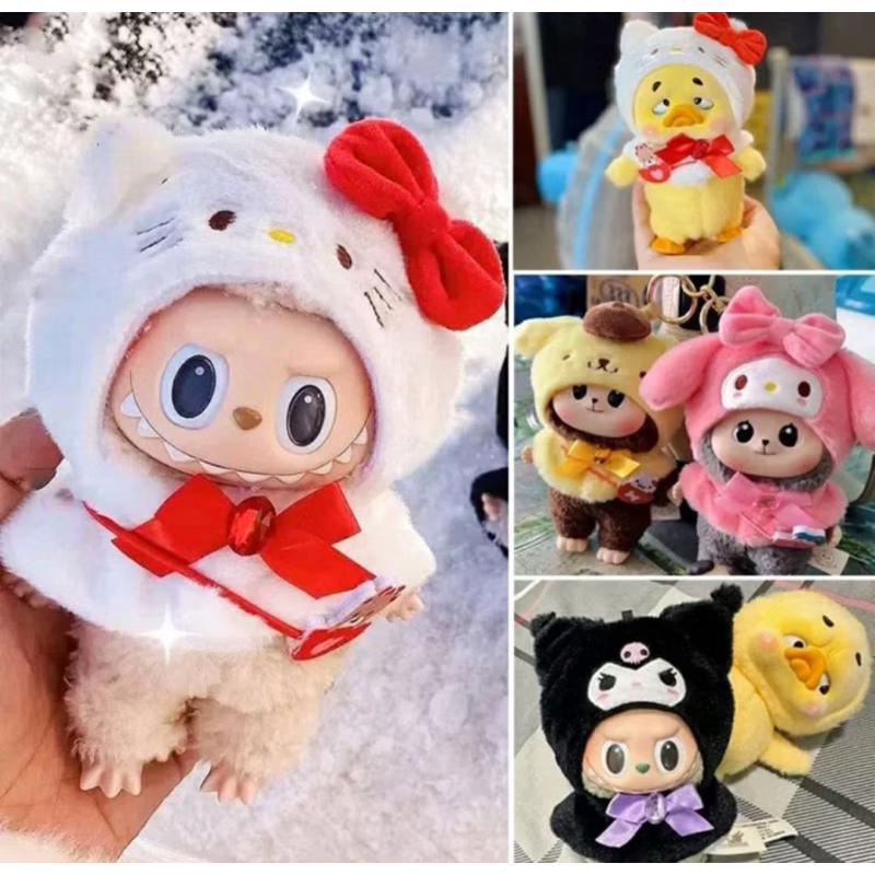 Jual PO CAPE SANRIO LABUBU CLOTHES CINNAMOROL HELLO KITTY MY MELODY ...