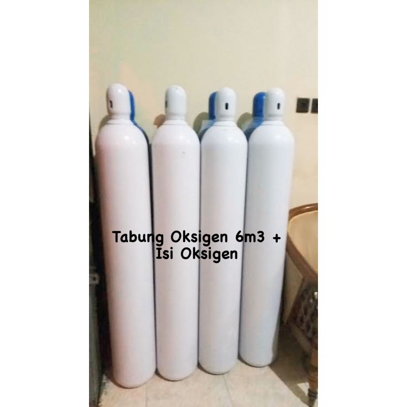 Jual Tabung oksigen 6m3 + isi O2 baru | Shopee Indonesia