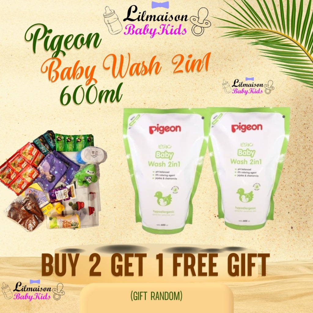 Jual Pigeon Baby Wash Chamomile 2in1 / 2 in 1 Refill 600 ml / Pump 700 ml / 600ml 700ml Sabun ...