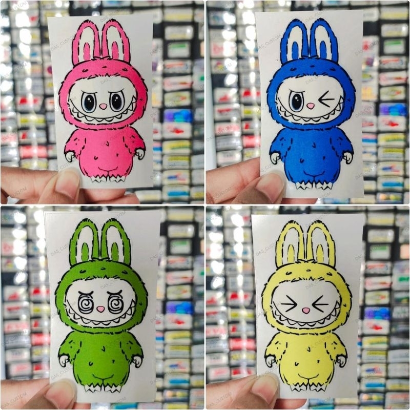 Jual sticker printing ANIMASI L4BUBU MONSTER | Shopee Indonesia