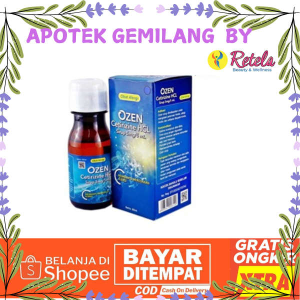 Jual OZEN 5MG SYRUP BOTOL 60ML | Shopee Indonesia