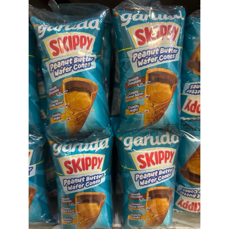 Jual Garuda Skippy Wafer Cones Peanut Butter | Shopee Indonesia