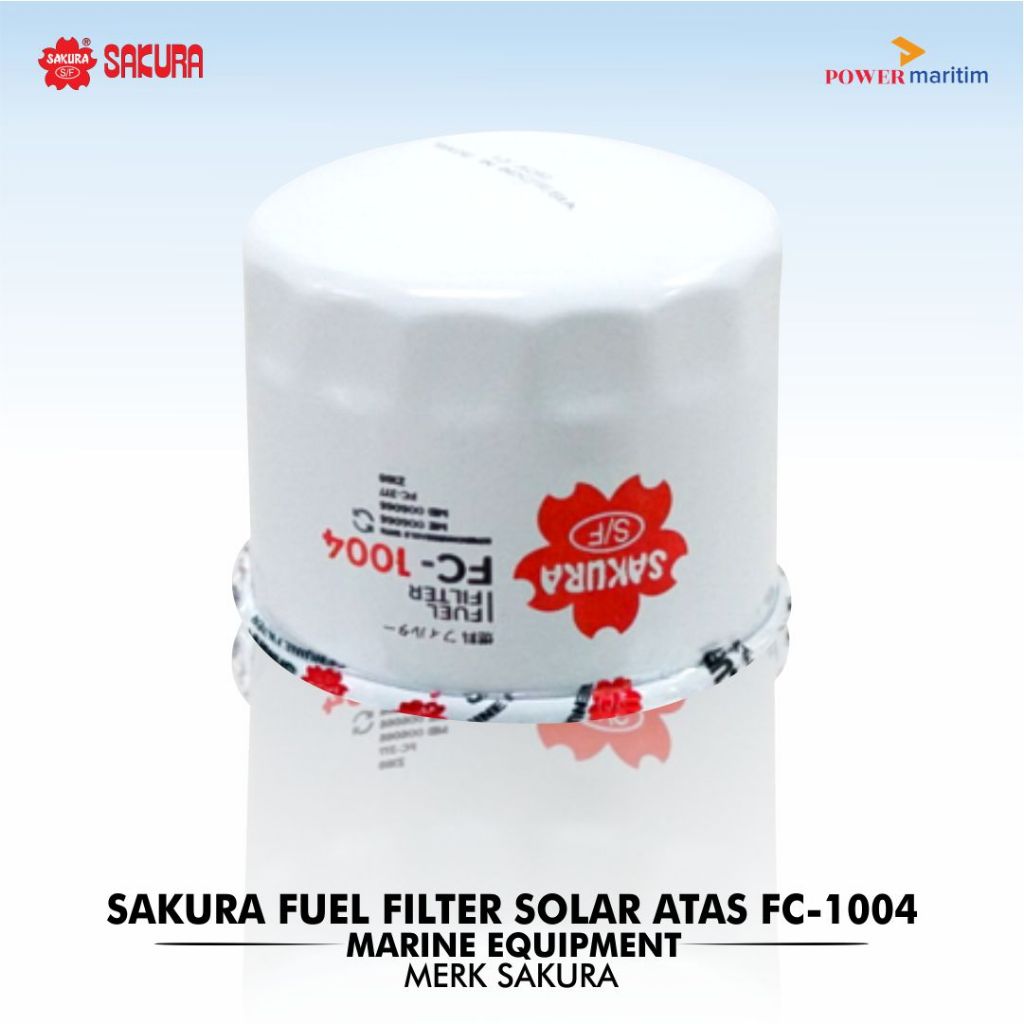 Jual Fuel Filter Merk Sakura Type FC-1004 Fuel Filter Solar Mitsubishi ...