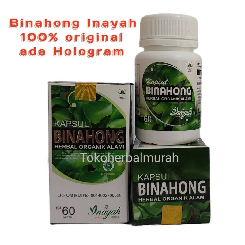Jual BINAHONG INAYAH ORIGINAL ISI 60 KAPSUL | Shopee Indonesia
