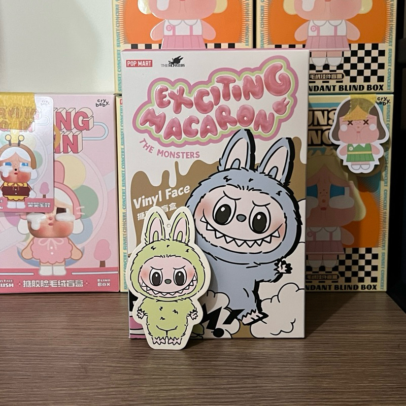 Jual POPMART LABUBU MACARONS GREEN GRAPE | Shopee Indonesia