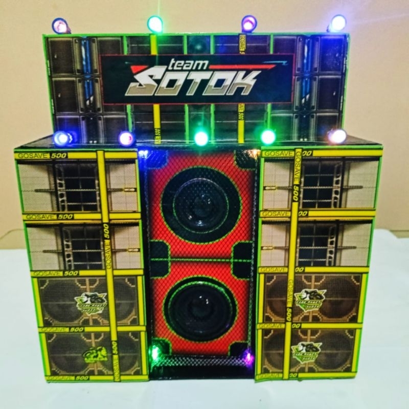 Jual Miniatur Sound Horeg midel ntrotok | Shopee Indonesia