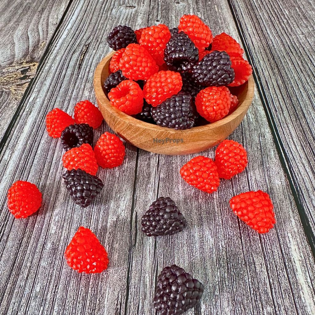 Jual HEYPROPS Rasberries Palsu (Fake Raspberry) / Buah-buahan palsu ...