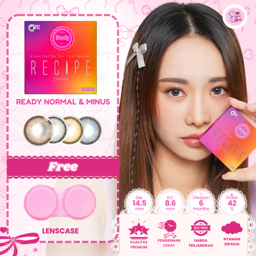Jual SOFTLENS RECIPE by CTK - Normal & Minus s/d -6.00 - Softlens Ring ...