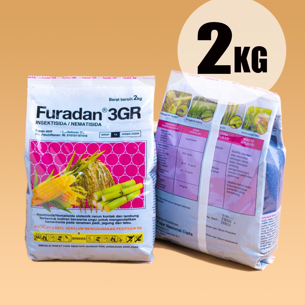 Jual Insektisida/Nematisida Furadan 3GR 2kg | Shopee Indonesia