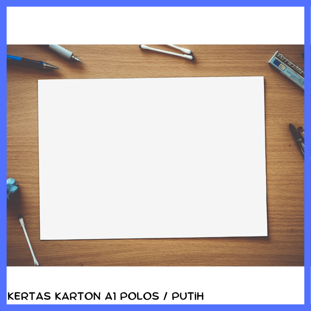Jual Kertas Gambar Karton BC A1 putih ukuran 84.1 x 59.4 cm 160 gsm 5 ...