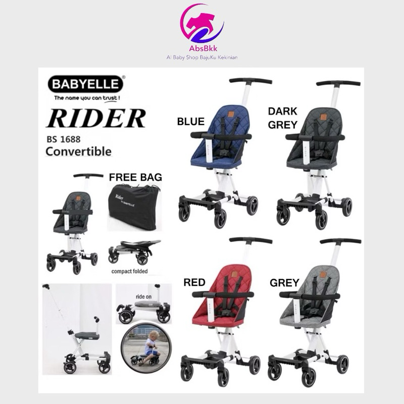 Jual BABY ELLE CABINO RIDER RIDER LT STEVE WALKER SWISH SWING LOFY ...