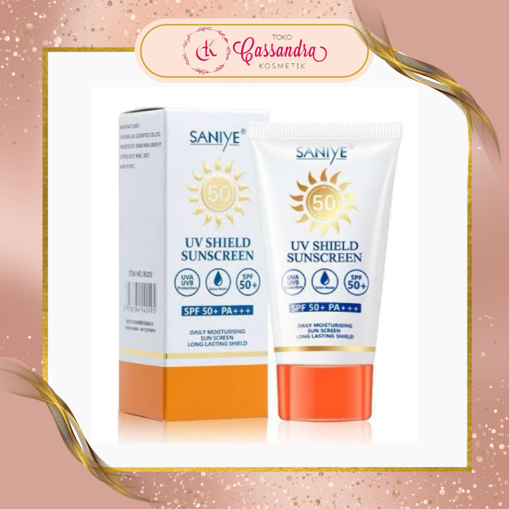 Jual SANIYE UV SHIELD SUNSCREEN SPF 50+ PA+++ 50ML | Shopee Indonesia