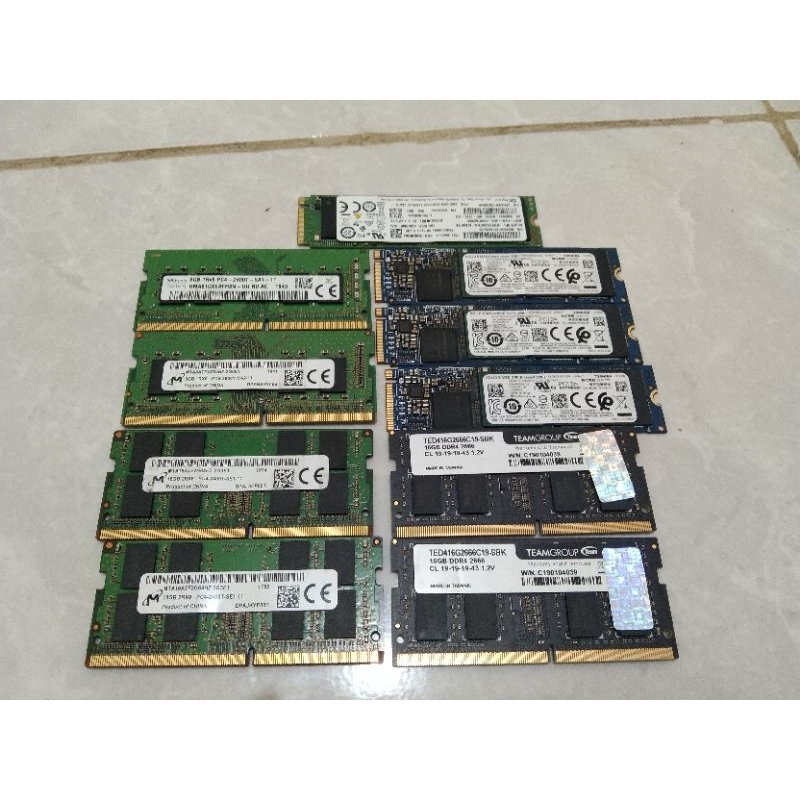 Jual SSD m.2 nvme 512 GB||nvme 256 GB || m.2 sata 128 GB ||sodim ddr4 8 ...