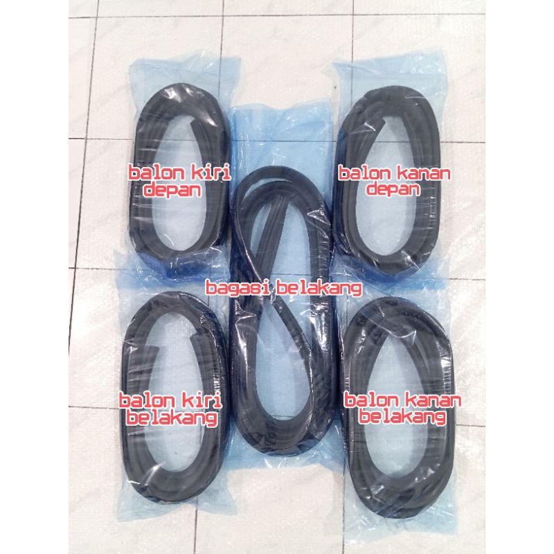 Jual karet full set mobil universal karet peredam suara pintu mobil ...