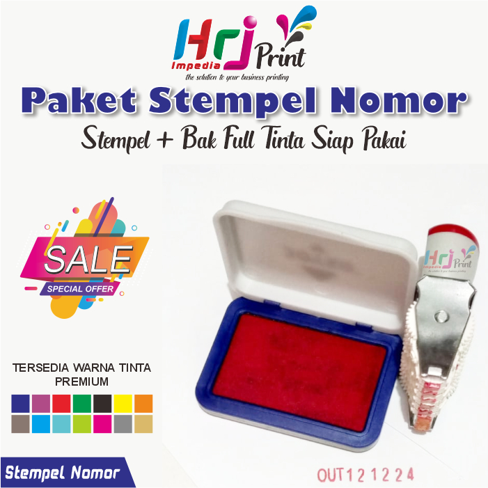 Jual Stempel Tanggal Out | Stempel Nomor Tanggal | Stempel Tanggal ...