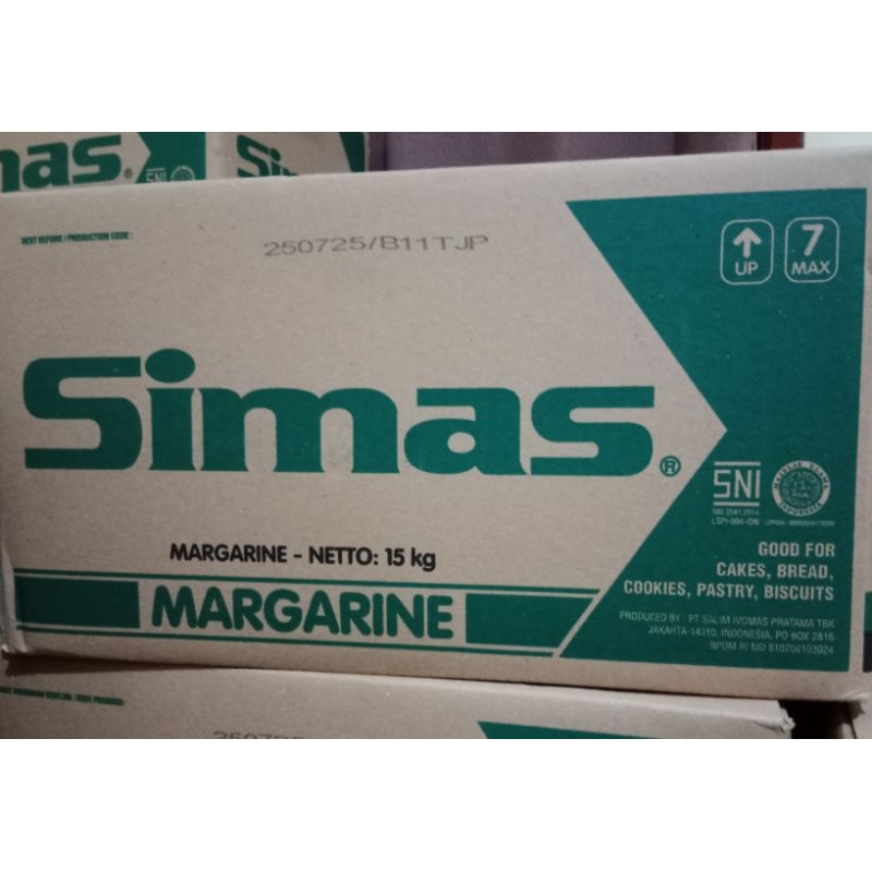 Jual Simas margarine palmia ukuran 15 kg | Shopee Indonesia