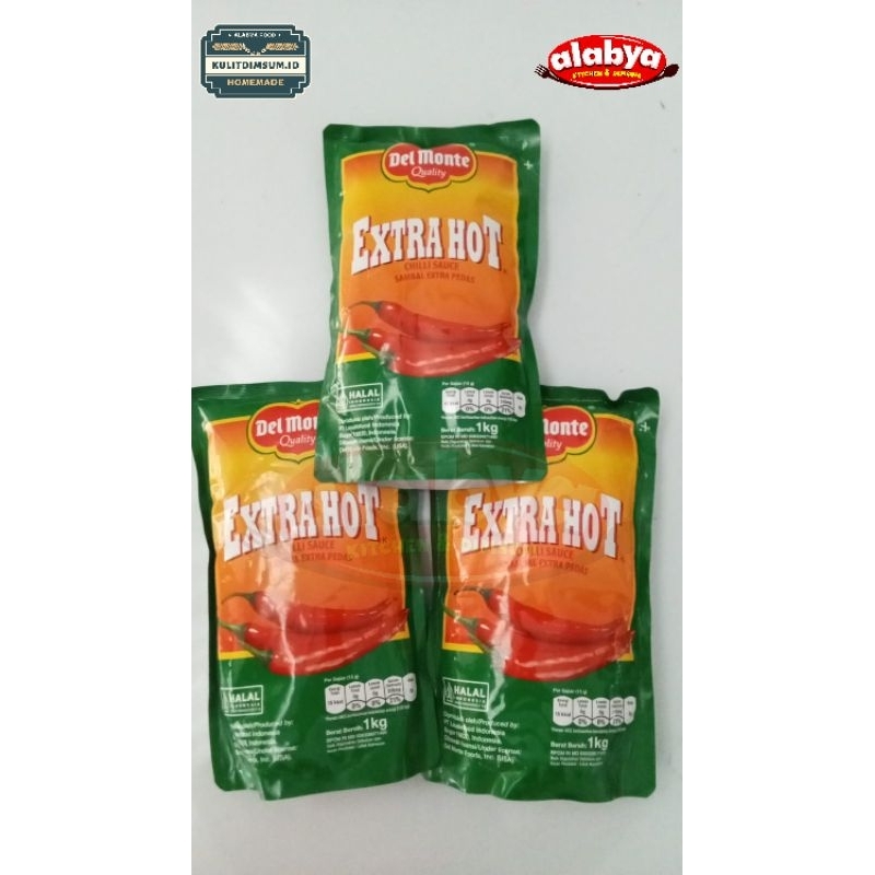 Jual SAOS DELMONTE EXTRA HOT 1KG | Shopee Indonesia