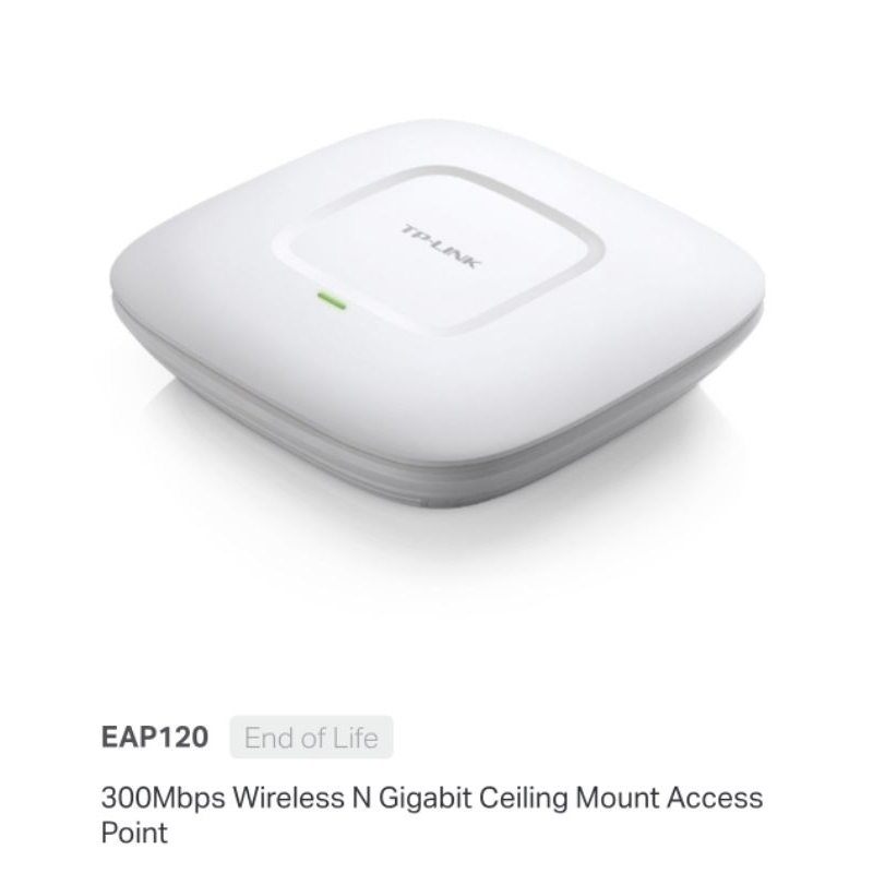 Jual TP-LINK EAP120 Gigabit 300mbps wireless N ceiling Mount Access ...