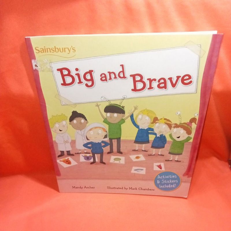 Jual Buku Big and Brave Activities dan Stickers included | Shopee Indonesia