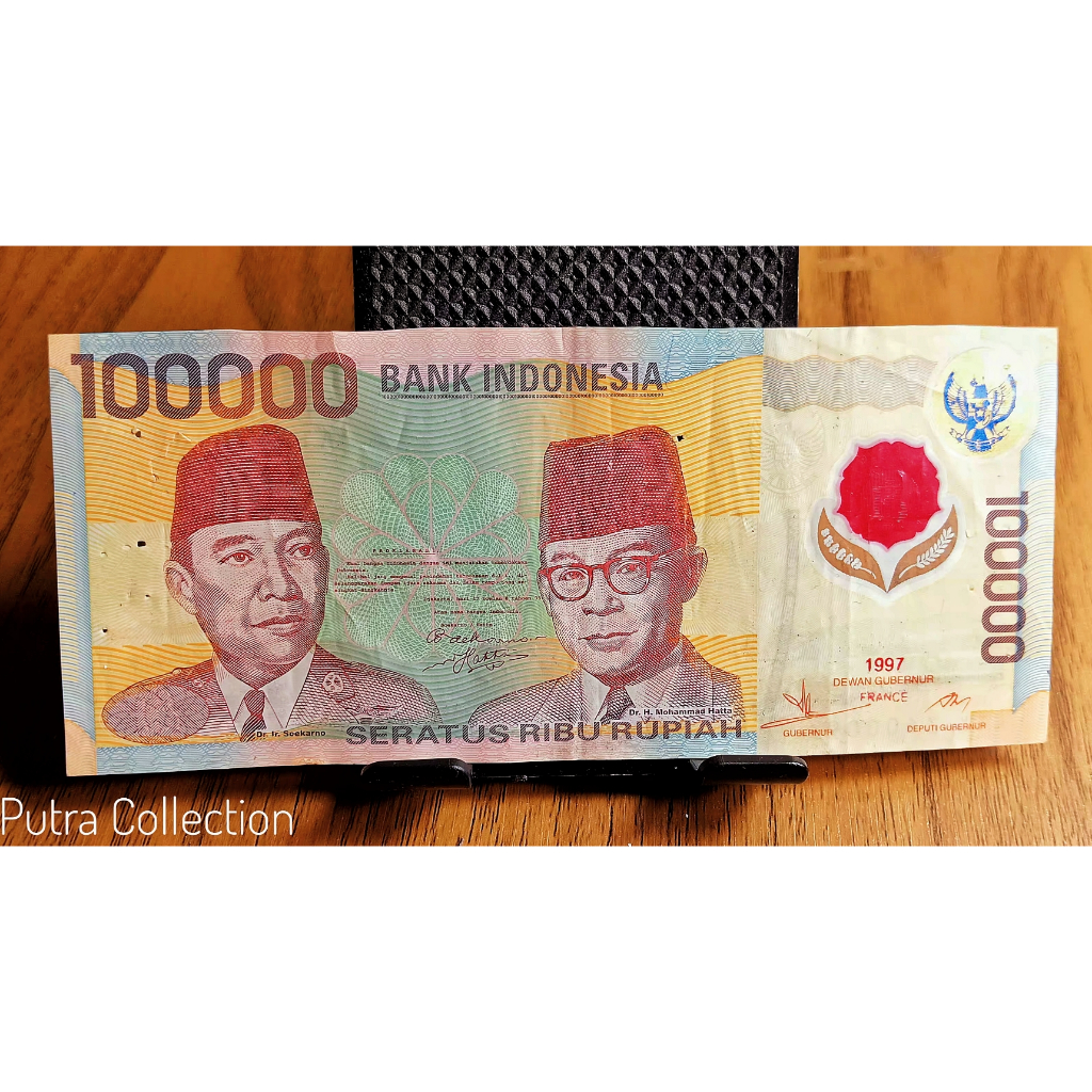 Jual uang kuno 100 polymer tahun 1997 Garuda biru (V10) | Shopee Indonesia